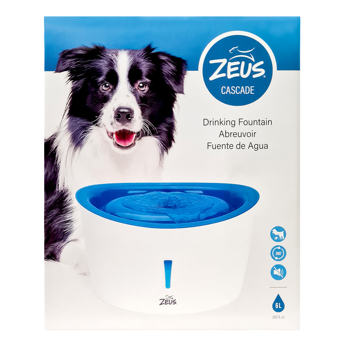 Zeus Cascade Water Fountain 6L – Nutrience NZ